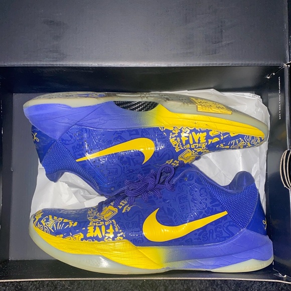 Nike | Shoes | Pre Owned Nike Kobe 5 Protro 5 Rings220 Sz85m0w Original ...